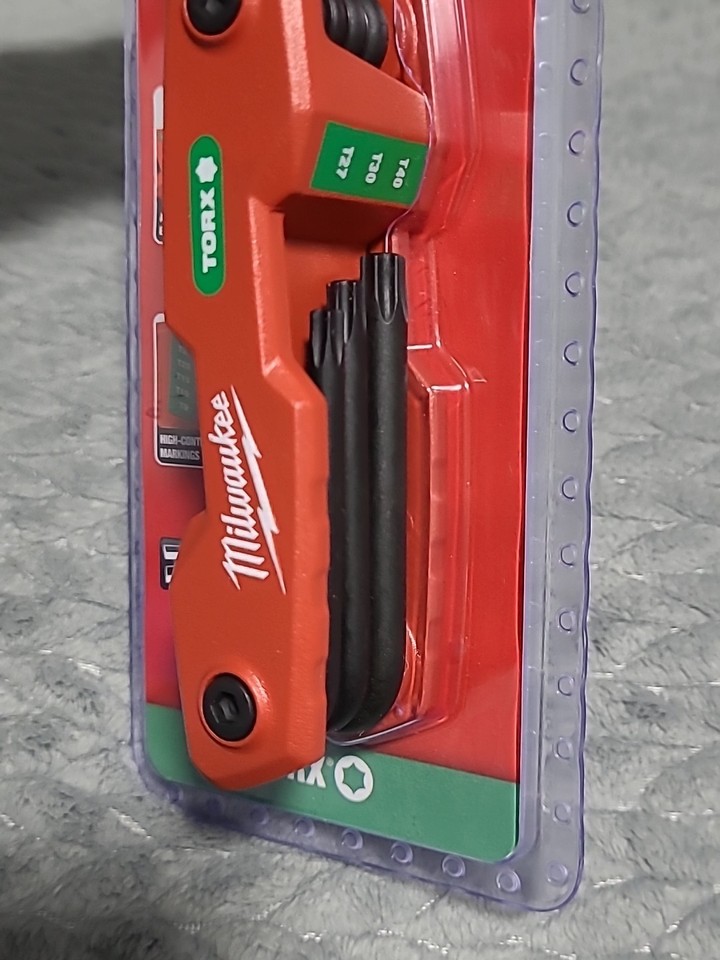 Milwaukee Easier Access 8 Keys Torx Key Set Brand New Sealed | eBay UK