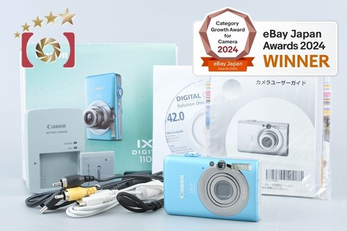 Canon IXY DIGITAL 110 IS Blue 10.0 MP Digital Camera w/ Box [Near Mint ...