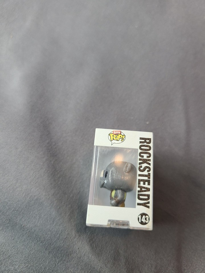 Funko Teenage Mutant Ninja Turtles Bitty Pop X4 Lot Rocksteady April ...