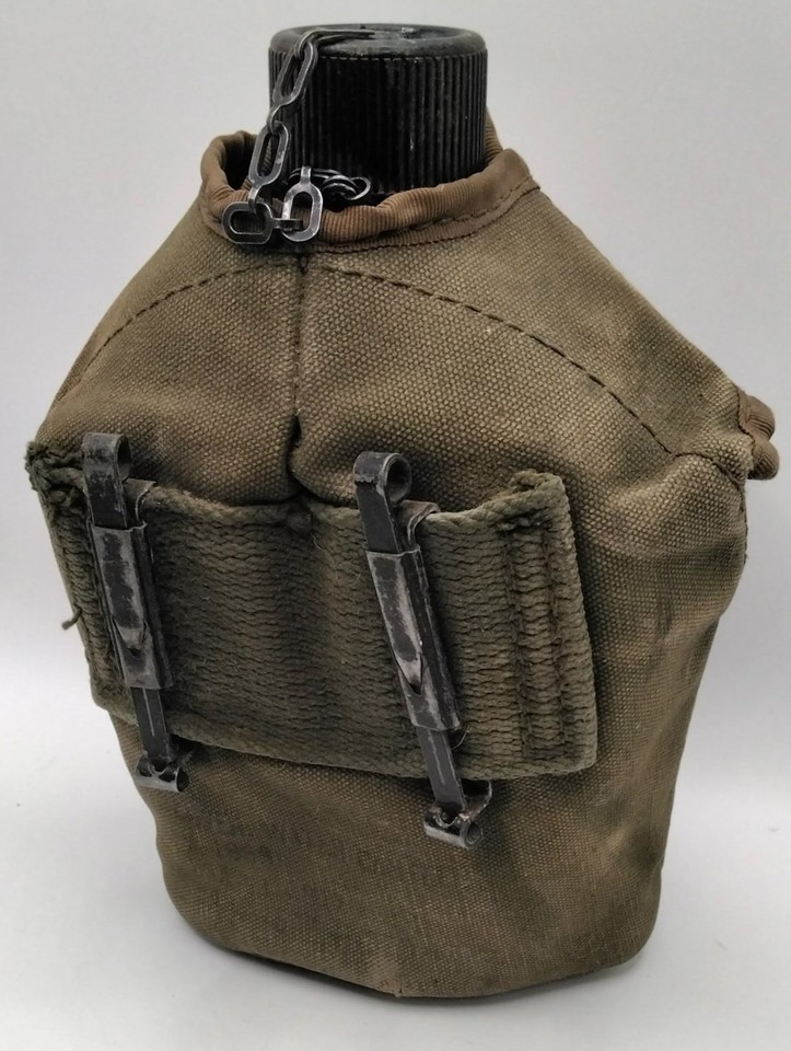 U.S Army Vietnam Era Canteen Rogers Mirro Aluminum with Cover | eBay