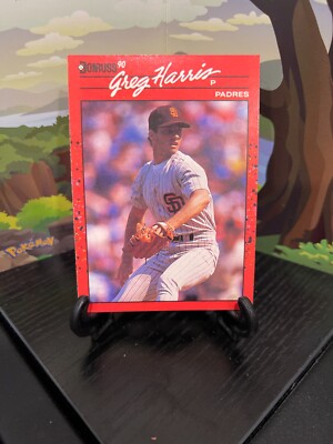 1990 Donruss Greg Harris #65 Baseball Card | eBay