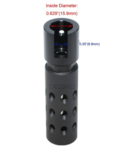 Black .22 Ruger 1022 Non-Threaded Muzzle Brake w/ Washer & Cover | eBay