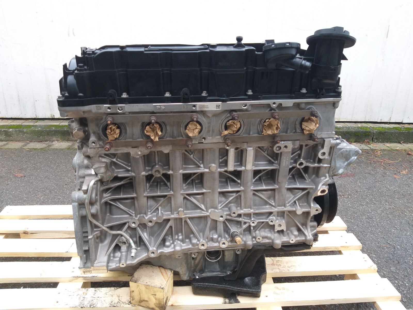 BMW X5 F15 3.0d N57 D30A 258PS Diesel Motor mit Einspritzpumpe 7812927 ...