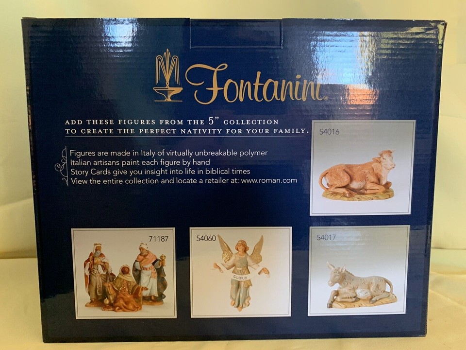 Fontanini 5” Collection Natvity Stable Starter Set Exclusively By Roman ...
