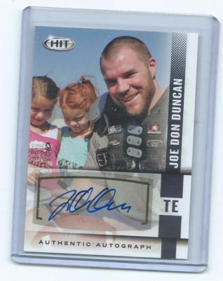 2014 Sage Hit*-Joe Don Duncan RC autograph-Broncos/Dixie State | eBay