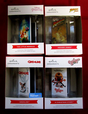 Hallmark Indiana Jones Gremlins The Little Mermaid A Christmas Story ...