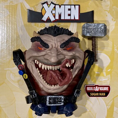 SUGAR MAN BAF Head Chest Torso front & hammer Lot Marvel Legends ...