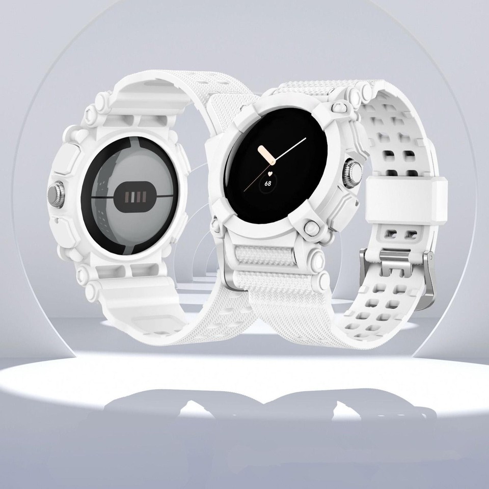 Watch 360 Protective Case Strap Band Cover Bracelet for Google Pixel ...