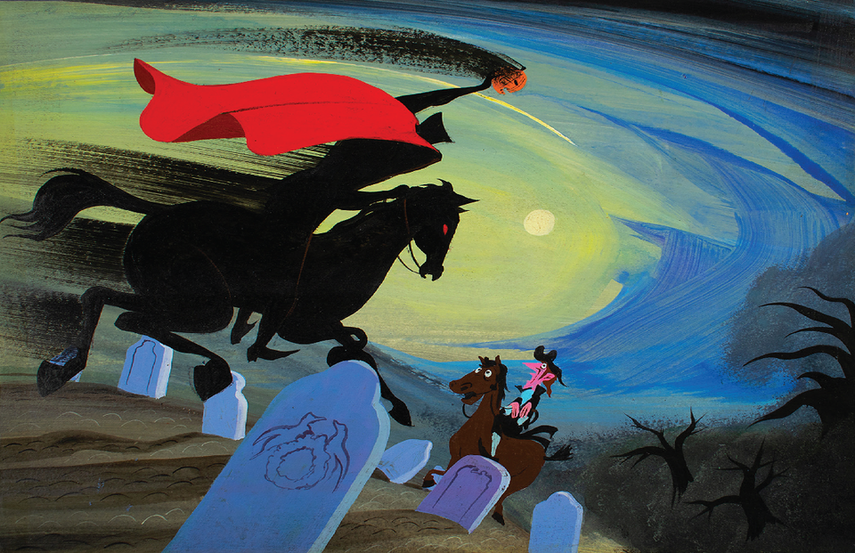 Disney Headless Horseman Sleepy Hollow Ichabod Crane Graveyard Mary ...