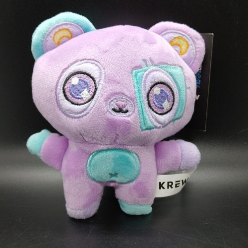 New Krewbie Crunch Purple Lunar Bear Krew District 5" Plush Stuffed ...
