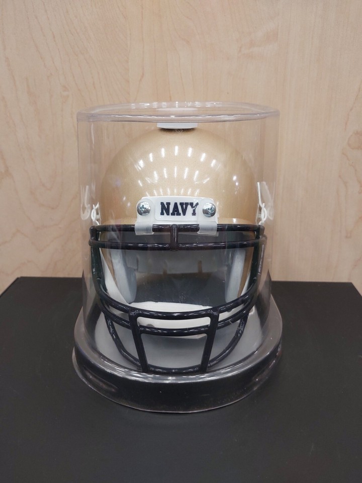 NEW! Schutt NAVY MIDSHIPMEN Gold Mini Helmet: New Dealer Old Stock | eBay