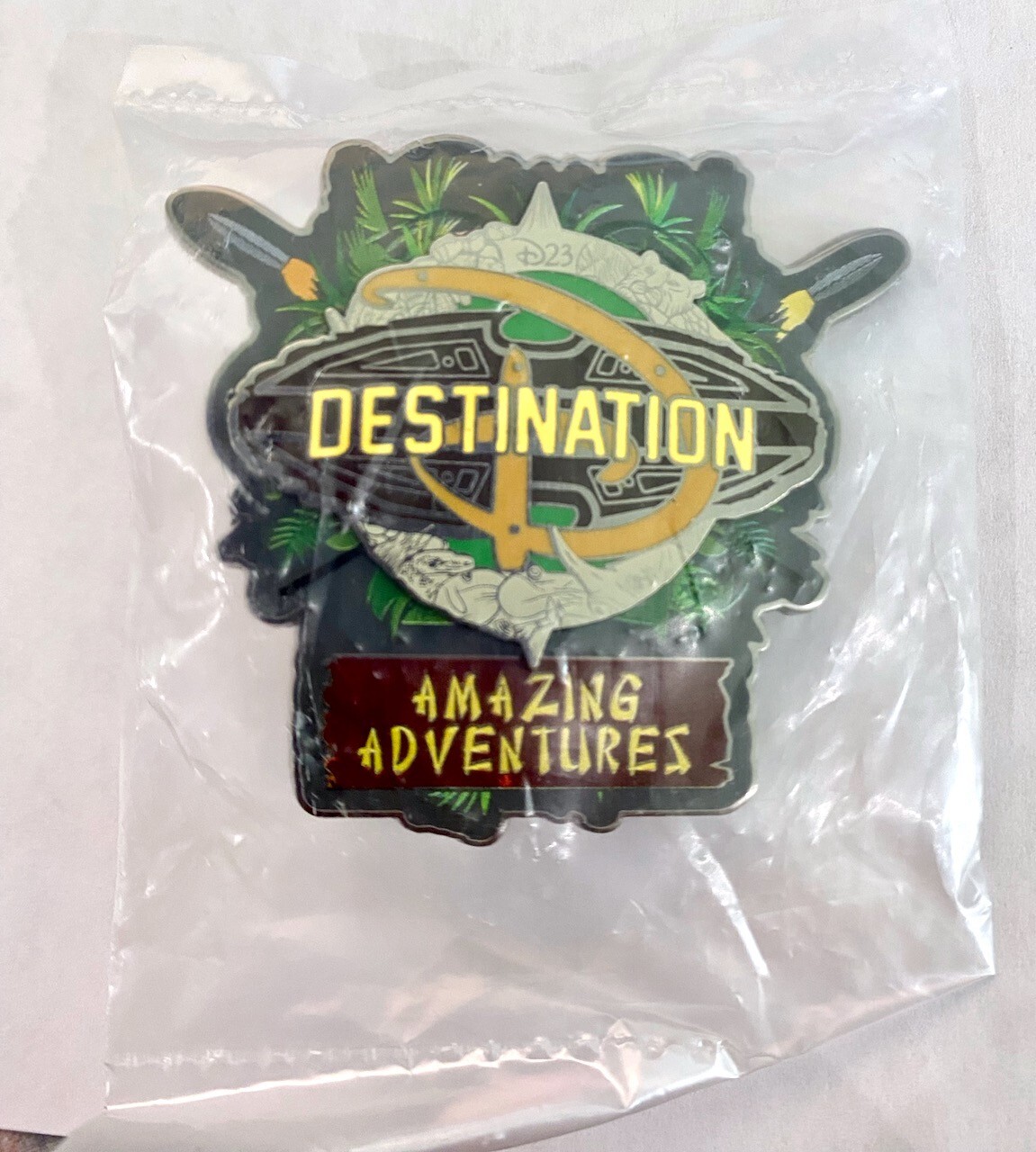 New D23 Disney Destination D Amazing Adventures Logo Disney Pin On Pin ...