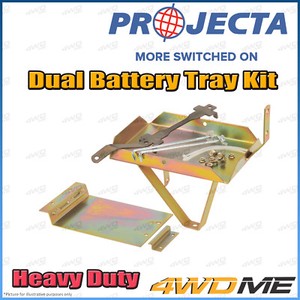 Ford Ranger PJ PK Automatic PROJECTA Dual Battery Tray Auxiliary ...