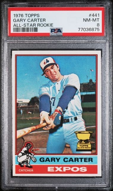 Gary Carter Baseball Cards