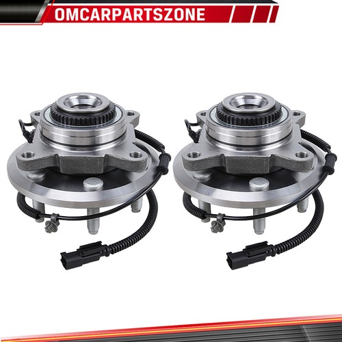 Pair (2) 515142 Front Wheel Hub Bearing w/ABS For 11-14 Ford F150 ...