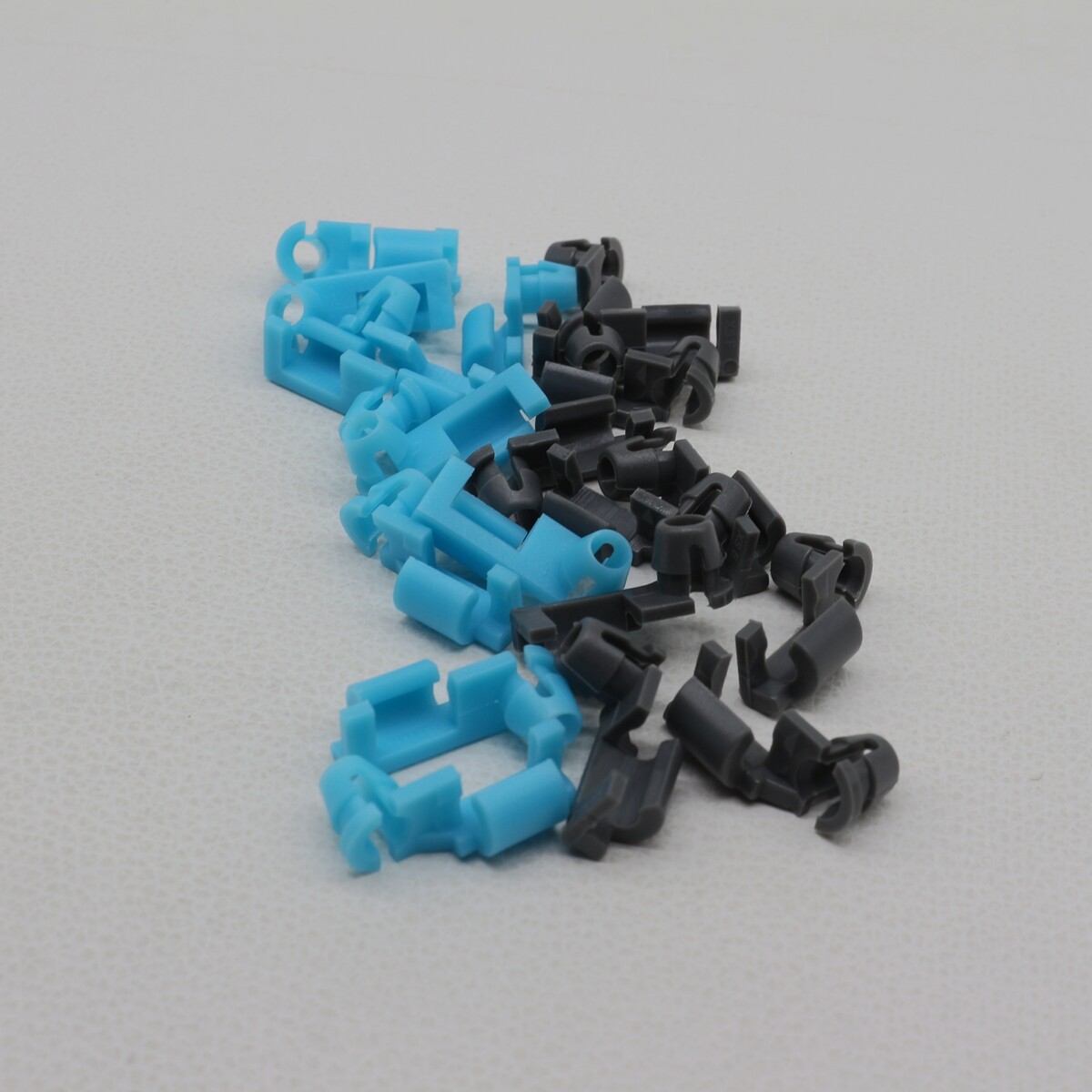 20X Door Rod End Clip 9927-80-404, 9927-80-405 10(L) Blue 10 (R) Gray ...
