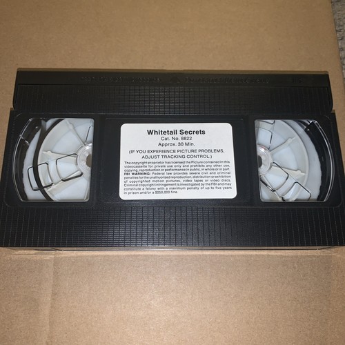 Whitetail Secrets (VHS) Dave Embry's Adventures In The Wild, deer ...