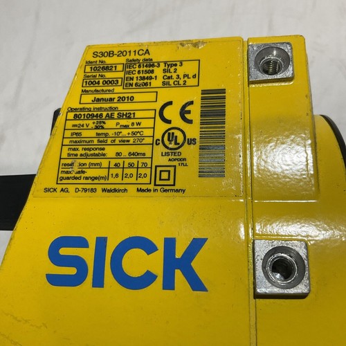 SICK S30B-2011CA CLASS 1 SAFETY LASER SCANNER U3S | eBay