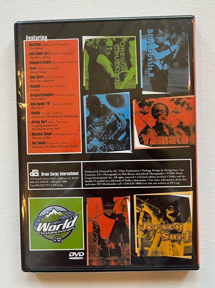 Drum Corps International 2004 World Championships Div 2+3 DVD - Wrapped ...