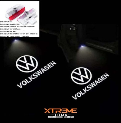 LED PUDDLE COURTESY LIGHTS FITS JETTA GOLF GTI PASSAT ATLAS TIGUAN CC ...