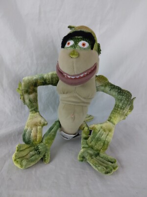 Dreamworks Monsters vs Aliens Missing Link 11” Green Tan Plush Doll | eBay
