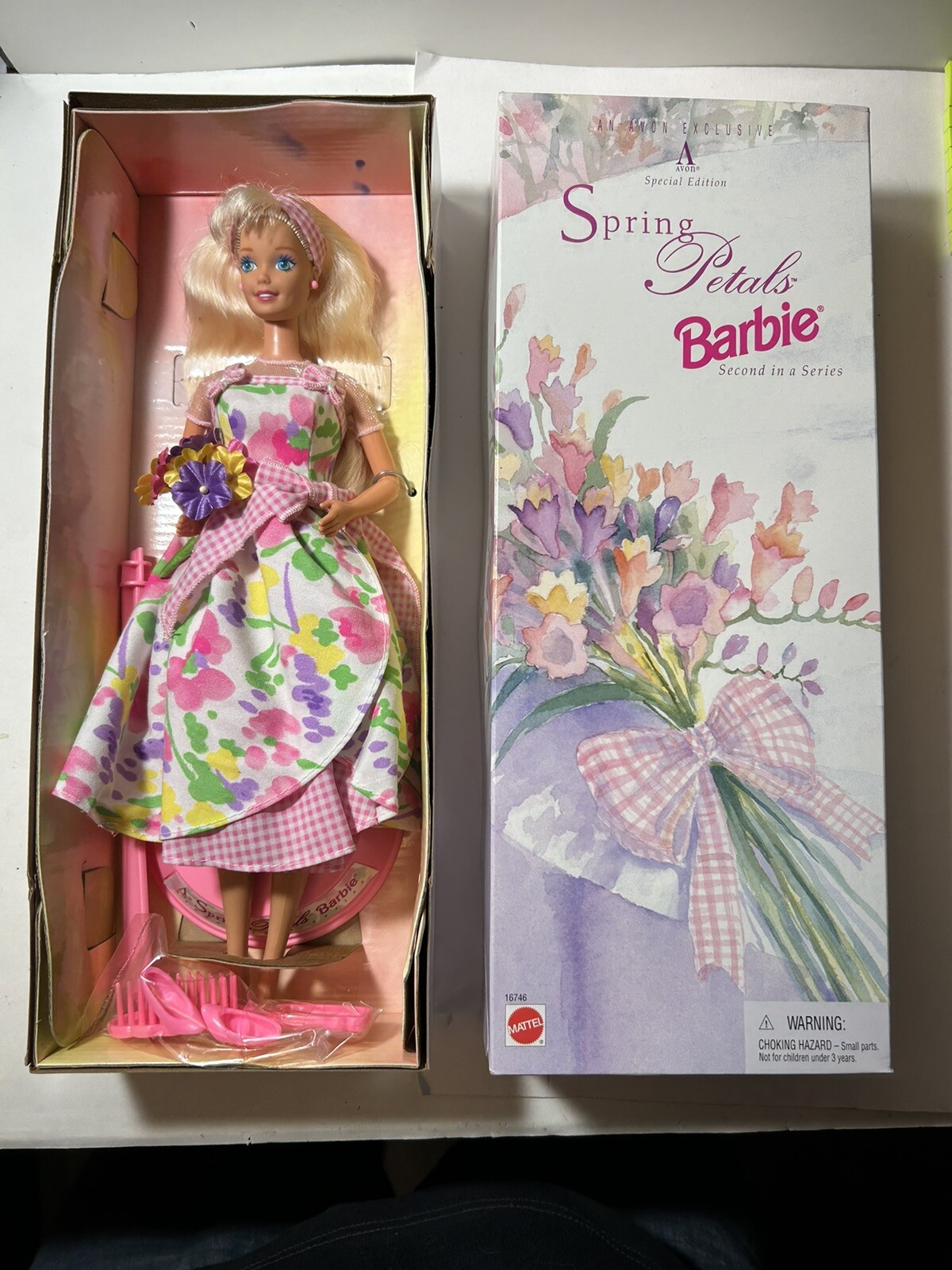 Spring Petals Barbie Avon Exclusive Special Edition 2nd in a Series ...