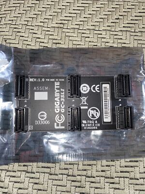 Gigabyte Gaming NVIDIA Video 3 Way SLI Bridge Connector Quad Slot GC ...