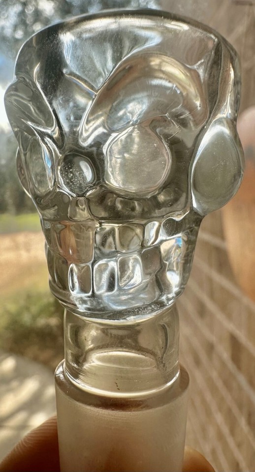 16in Heavy Thick Glass Bong Water Pipe Hookah Bongs with Skull catcher ...