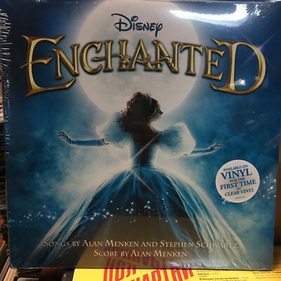 Enchanted Disney Movie Soundtrack (Record, 2022) Sealed, Shelf wear ...