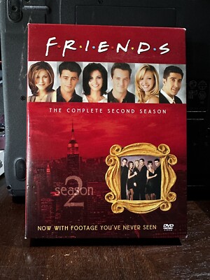 Friends - The Complete Second Season (DVD, 2002, 4-Disc Set, Four Disc ...