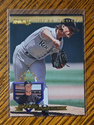 Greg Harris -1995 Donruss Press Proof #/2000 No.400 - Colorado Rockies ...