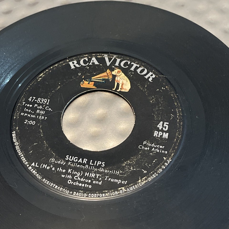 Jazz 45 Al (He'S The King) Hirt - Sugar Lips / Poupee Brisee On Rca ...