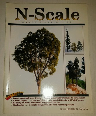 N - Scale Magazine March / April 1999 | eBay