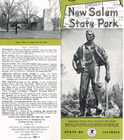 1960's Vintage Brochure Illinois Lincoln's New Salem Park Abraham ...