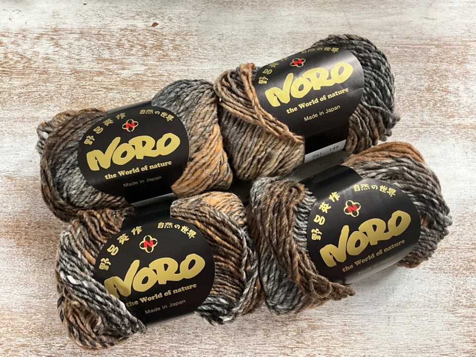 4 skeins NORO KUREYON Yarn 100% Wool Japan - Color 149 - 50g each | eBay