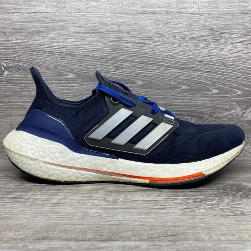 adidas Mens UltraBoost 22 Blue Running Shoes Sneakers Size 8.5 GX6642 ...