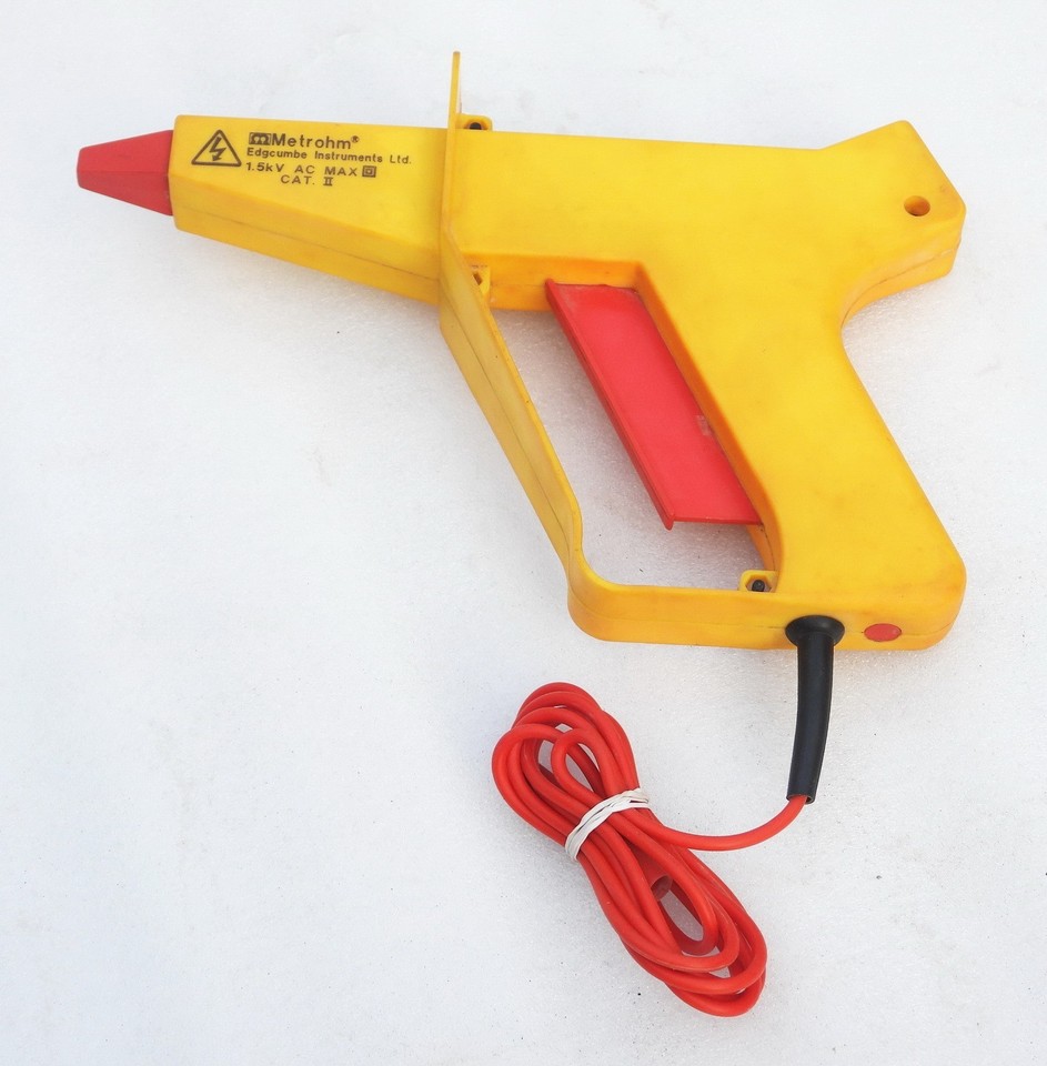METROHM EDGCUMBE INSTRUMENTS LTD. DFH0369 FLASH GUN SAFETY TEST PROBE ...