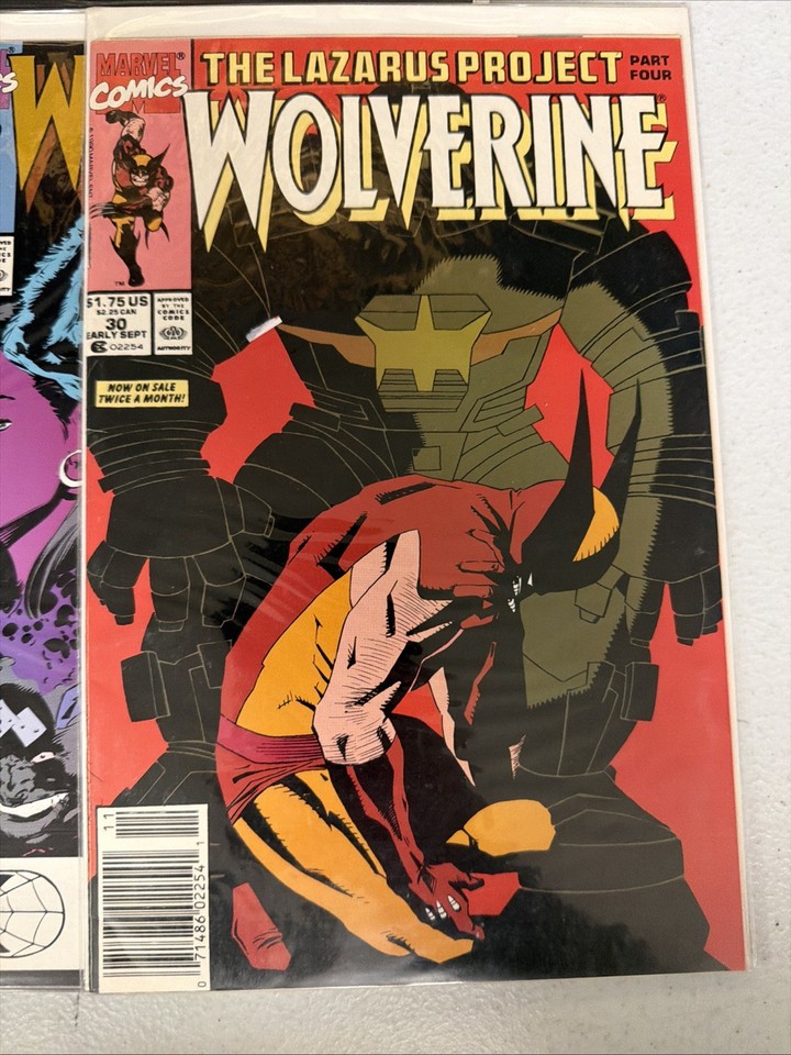 WOLVERINE #30 31 32 33 34 35 36 37 39 1988 Marvel Comics Lot Run *V5 | eBay