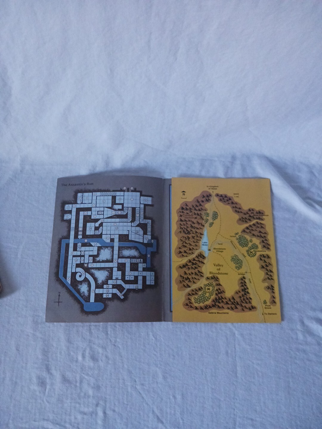 Advanced Dungeon & Dragons Lot: H3 Bloodstone (Map Only)/A1 Slave/U3 ...