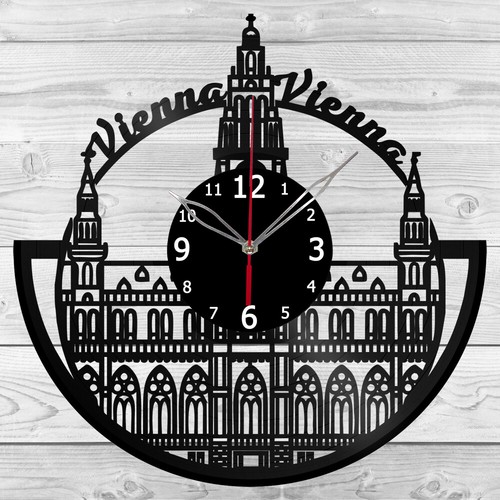 Vinyl Clock Vienna Vinyl Record Wall Clock Home Art Decor Handmade 5966 ...