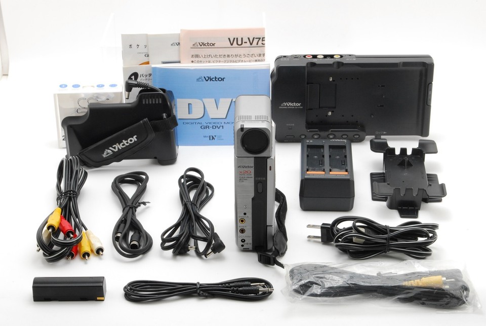 [ Excellent+5 ] Victor Digital Video Movie GR-DV1 Mini DV Camcorder ...