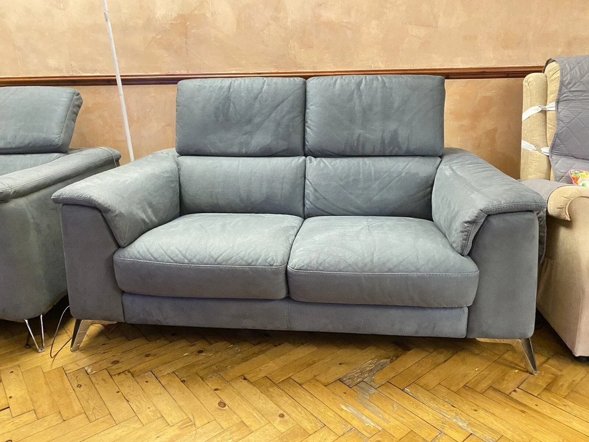 Teal Coloured Leather Sofas | Baci Living Room