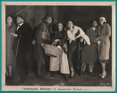 MAE CLARKE & DOUGLASS MONTGOMERY in "Waterloo Bridge" - Original Photo ...