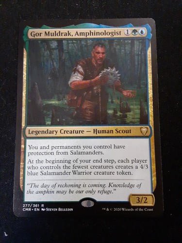 MTG Magic The Gathering: Gor Muldrak, Amphinologist 277 CMR Rare | eBay