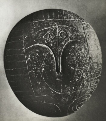 1949 Brassai Original Photo Gravure Of Picasso 1945 Pebble Stone Art ...