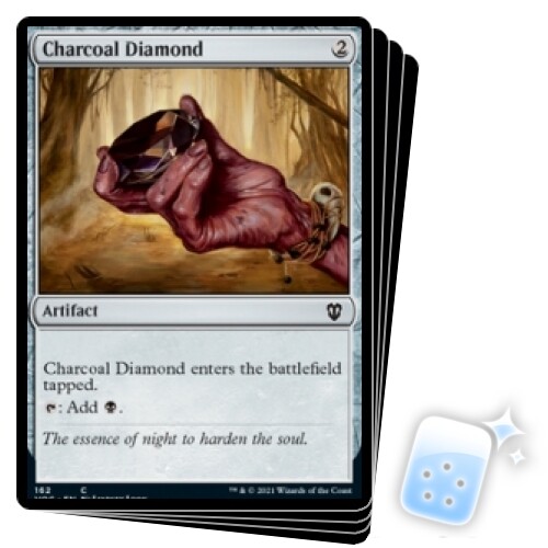 Charcoal Diamond X4 M/NM Magic MTG Innistrad: Crimson Vow: Commander | eBay