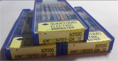 New 10Pcs/Box Sumitomo APMT1135PDER-G04 ACP200 Carbide Inserts ki | eBay