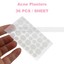 Acne Plasters 36 PCS/Sheet Invisible Facial Care Anti Pimple Acne ...