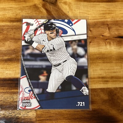 2024 Topps Series 2 - Significant Statistics #SS-8 Aaron Judge | eBay