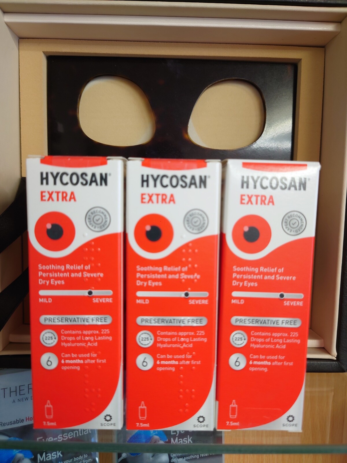 Hycosan Extra 3x pack Preservative Free DRY Eye Drops RECOMMENDED BY ...